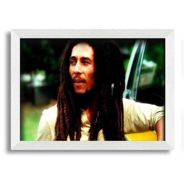 Brayden Studio Bob Marley Chill - Single Picture Frame Print | Wayfair ...