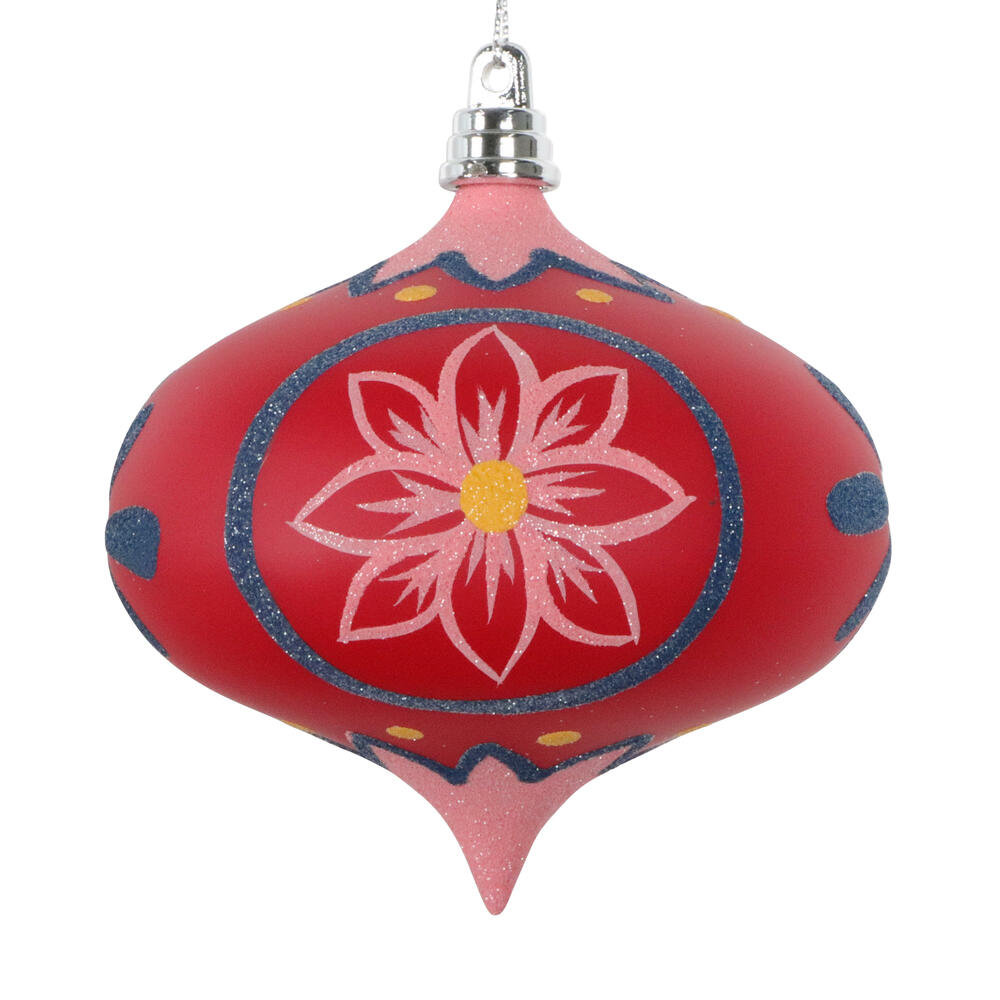 The Holiday Aisle® Vickerman 4" Red Hand-Painted Onion Ornament ...