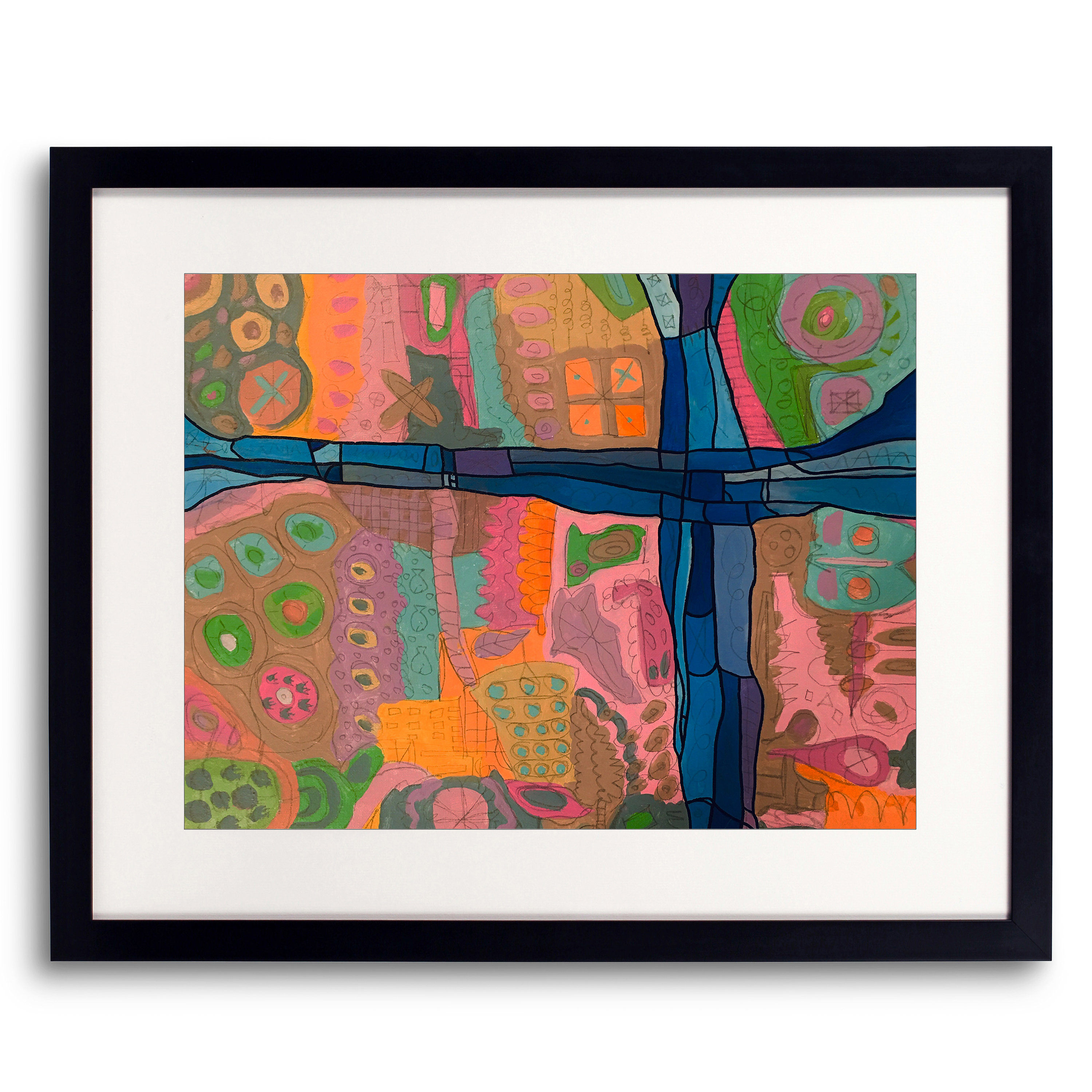 Made & Curated Reaching by Evan Stuart Marshall - Painting | Wayfair