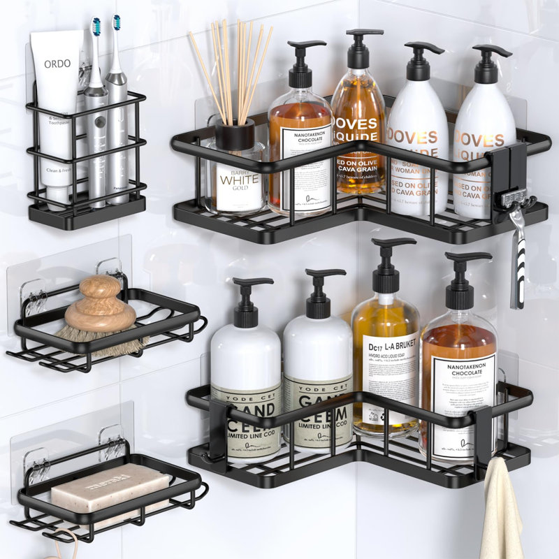 Rebrilliant Shower Caddy Corner | Wayfair