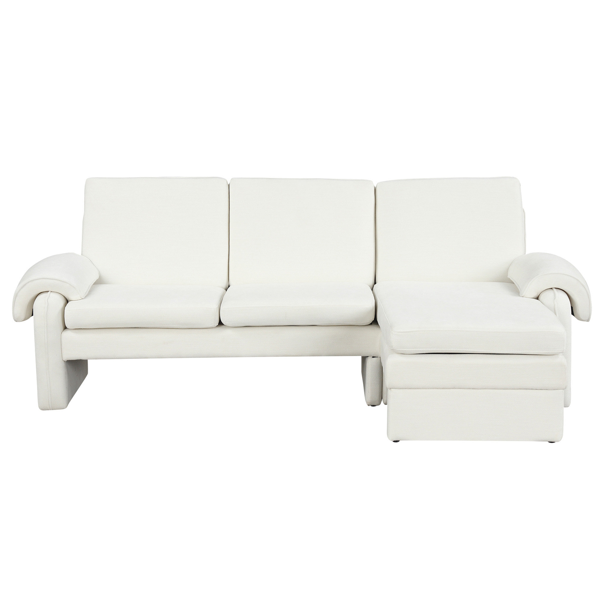 George Oliver 94.1" Convertible Futon Sofa Bed Futon Sofa Couch With An ...