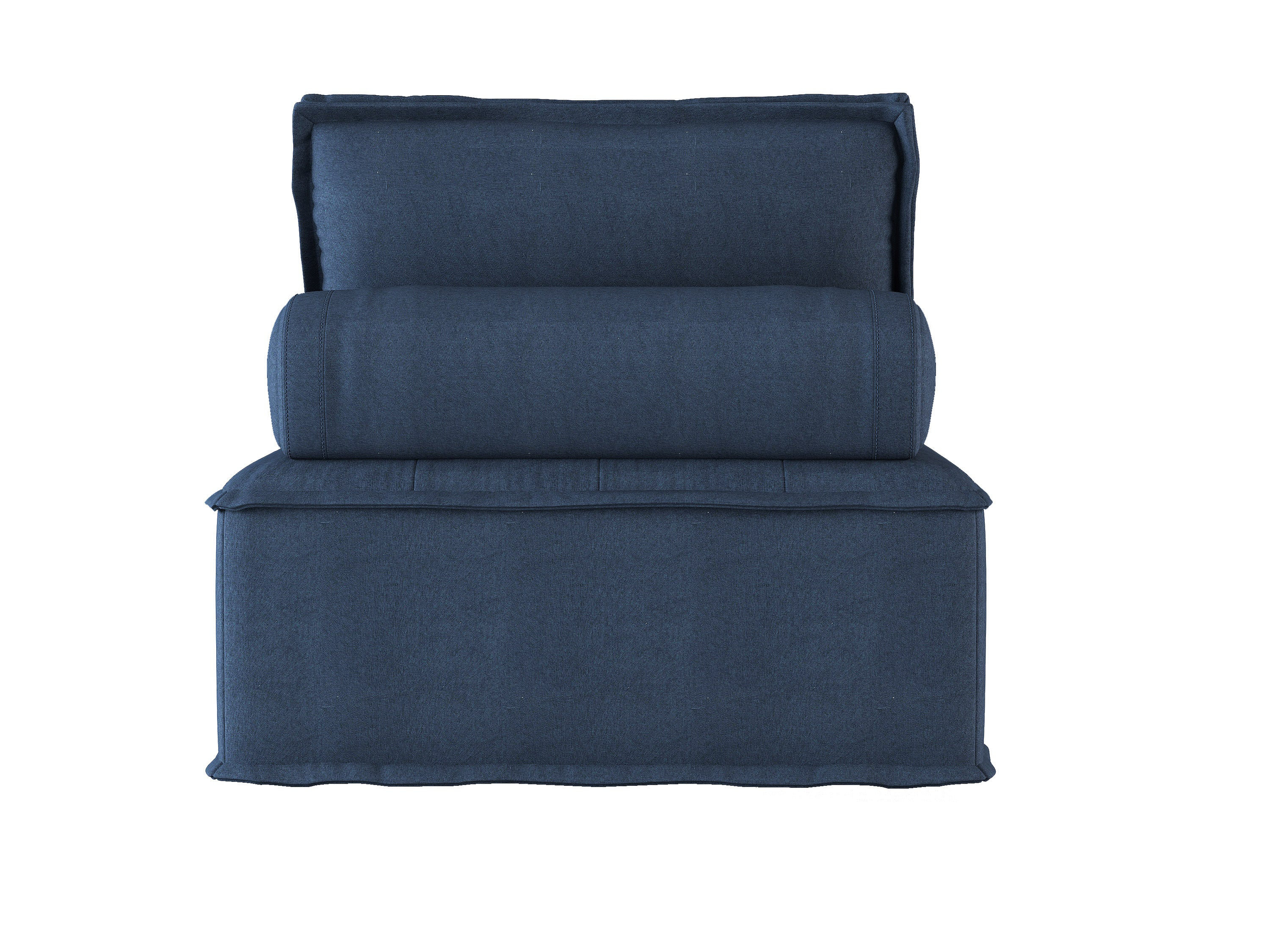 Latitude Run® Steer Blue Modular Chair With Removable Bolster And ...