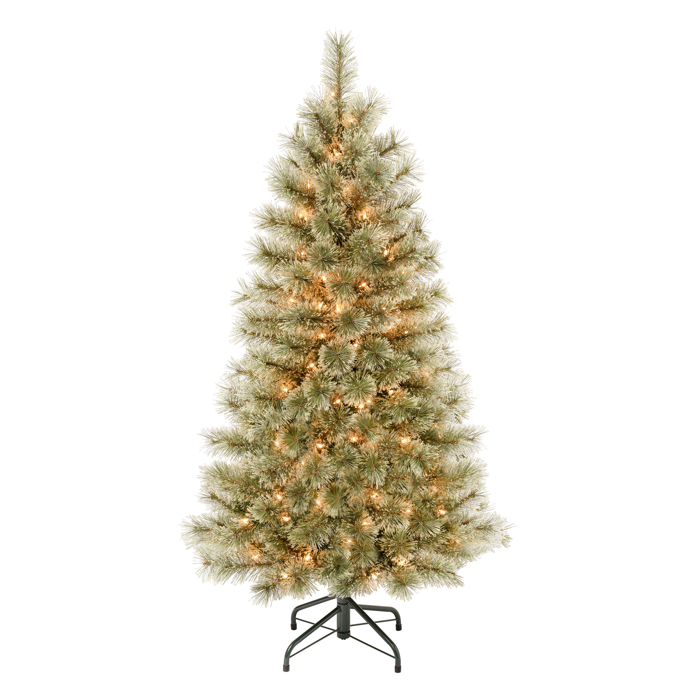 The Holiday Aisle® Arcadia Cashmere Pine Tree with Clear Lights ...