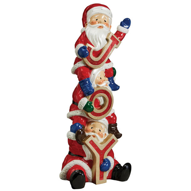 Design Toscano Santa's Giant Red-Nosed Christmas Reindeer Statue ...