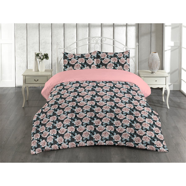 Bungalow Rose Adriyel Microfiber Duvet Cover Set | Wayfair