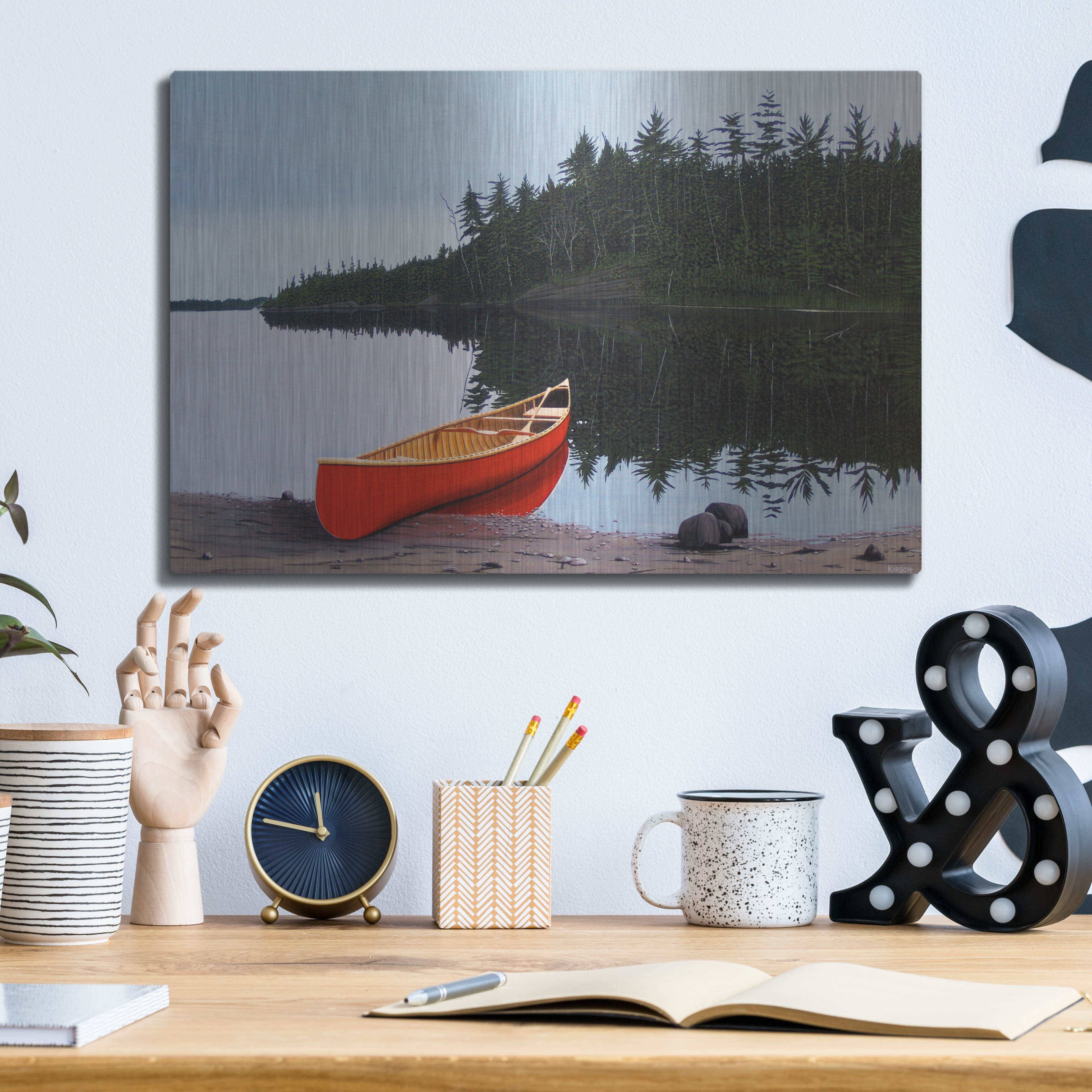 Breakwater Bay 'Moments Of Peace' by Kenneth M Kirsch Metal Wall Art ...