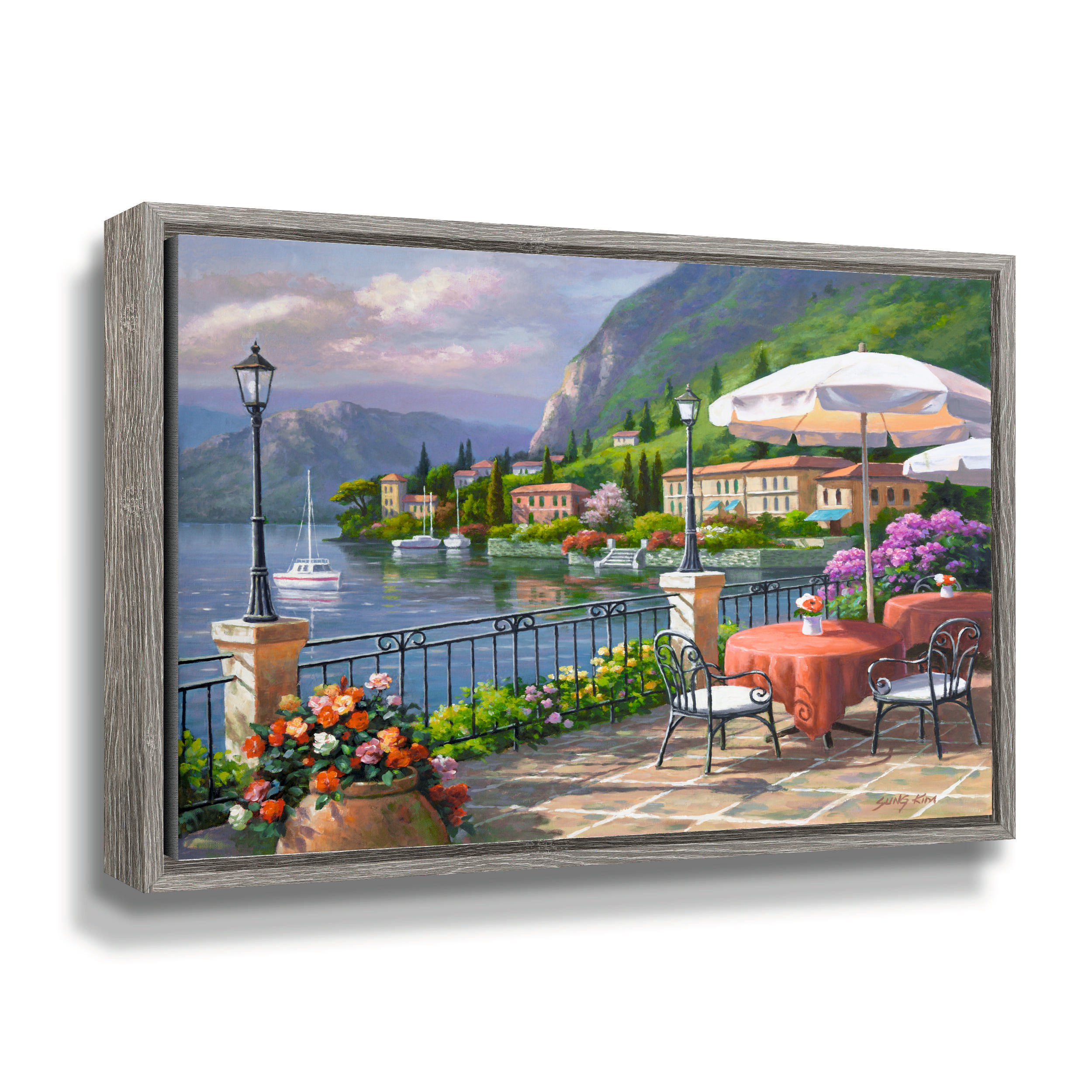 Winston Porter "Sunday Brunch" Painting Print on Canvas by Sung Kim ...