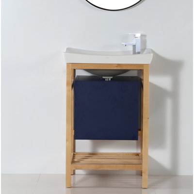 Wrought Studio Denelle 24" Single Bathroom Vanity set | Wayfair