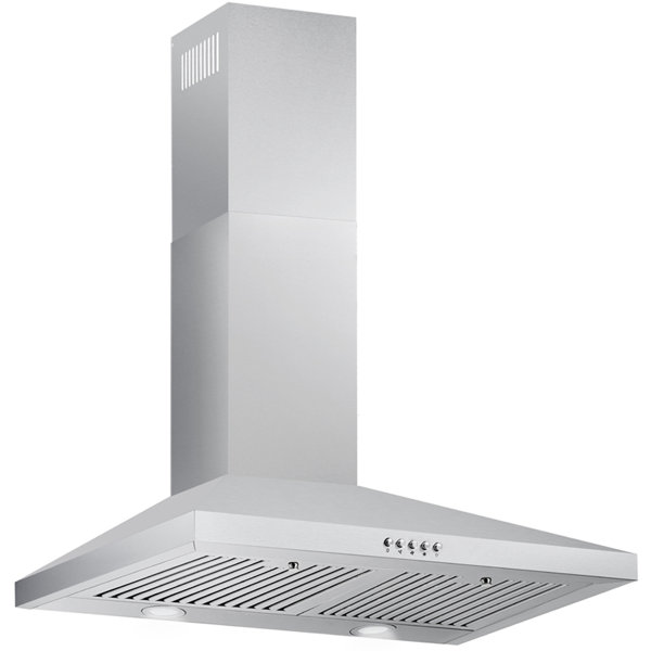 Cavaliere SV168 Series 30" 400 Ducted (Vented) Wall Range Hood with ...