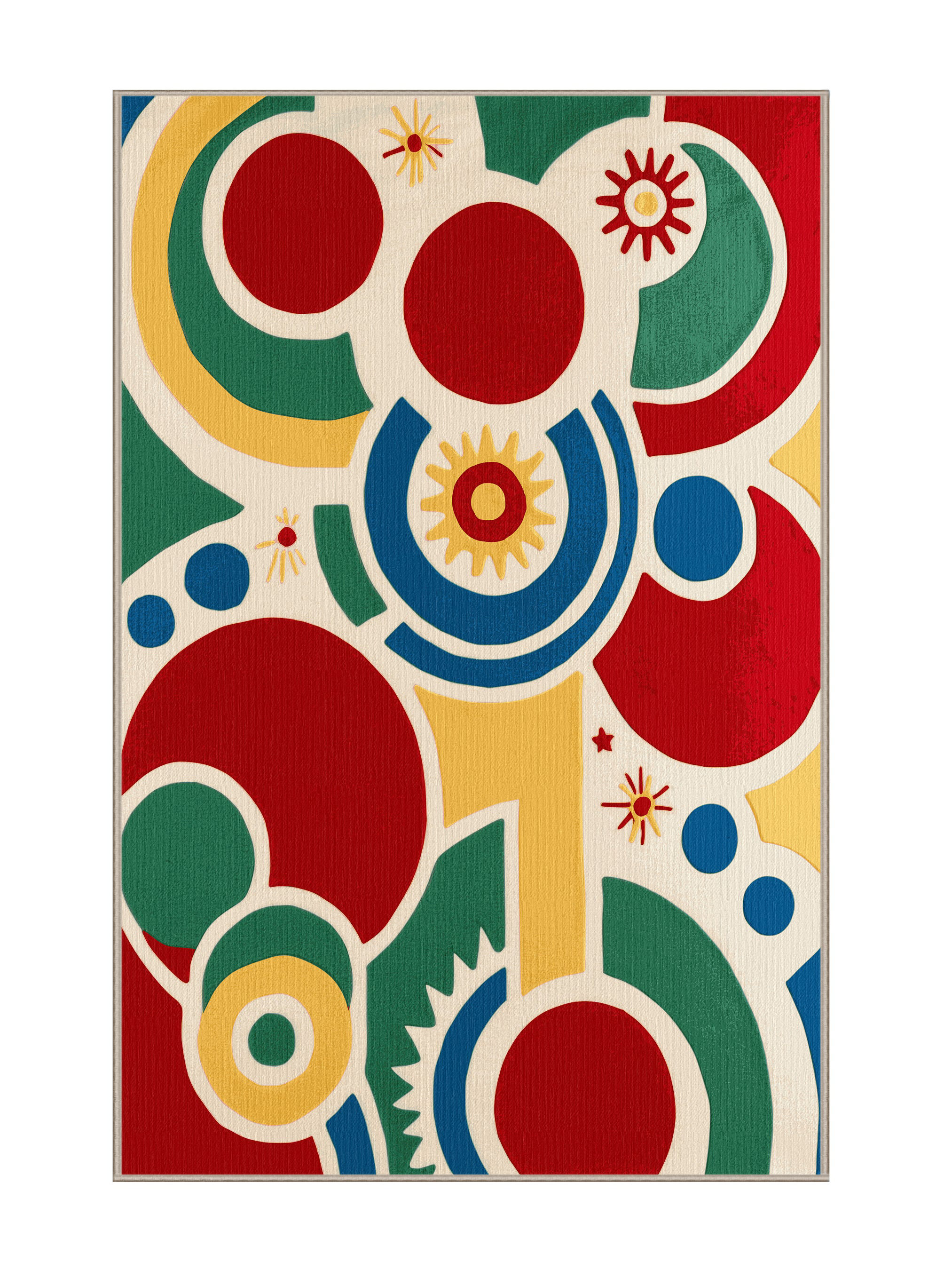 Wrought Studio™ Flashy Line Rug | Wayfair