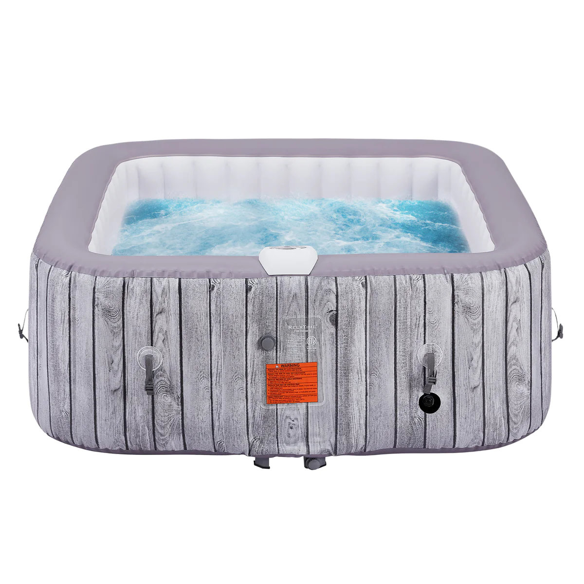 ZACHVO 6 - Person 130 - Jet Square Inflatable Hot Tub & Reviews | Wayfair
