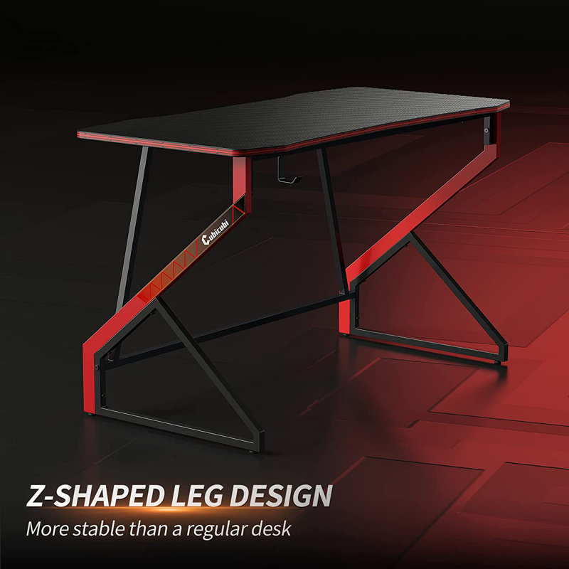 Inbox Zero Rectangle Computer Desk & Reviews | Wayfair