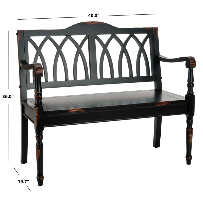 Lark Manor Metinaro Solid Wood Bench & Reviews | Wayfair
