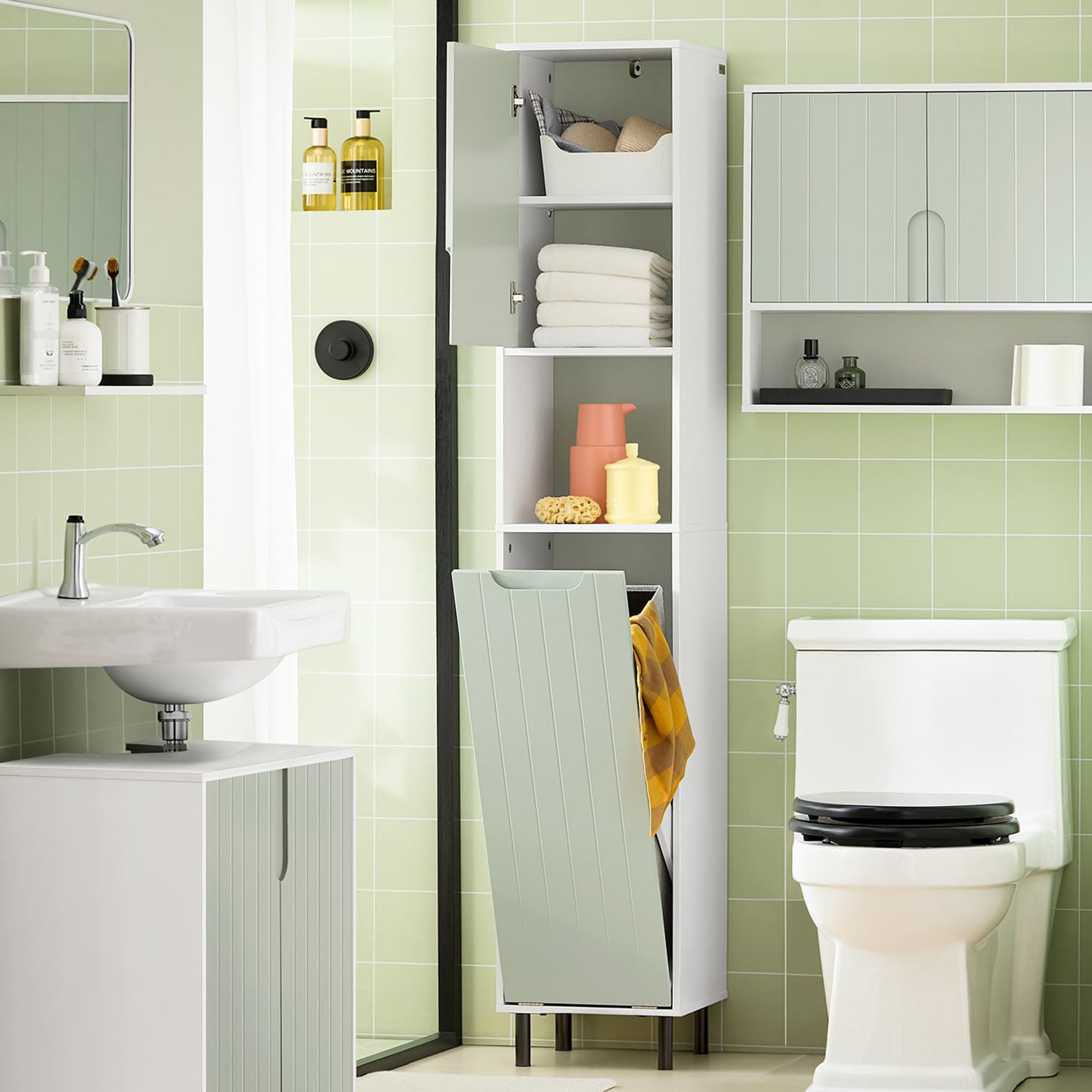 Hokku Designs Bathroom Storage Cabinet - Wayfair Canada