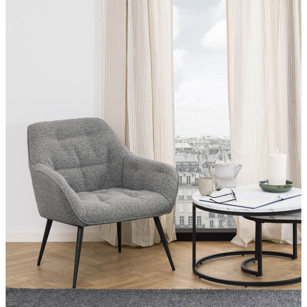 George Oliver Cranston 74Cm Wide Tufted Armchair | Wayfair.ie