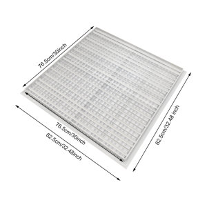 SUNYOU 30" x 30" Cube Core Eggcrate Return Air Filter Grille | Wayfair