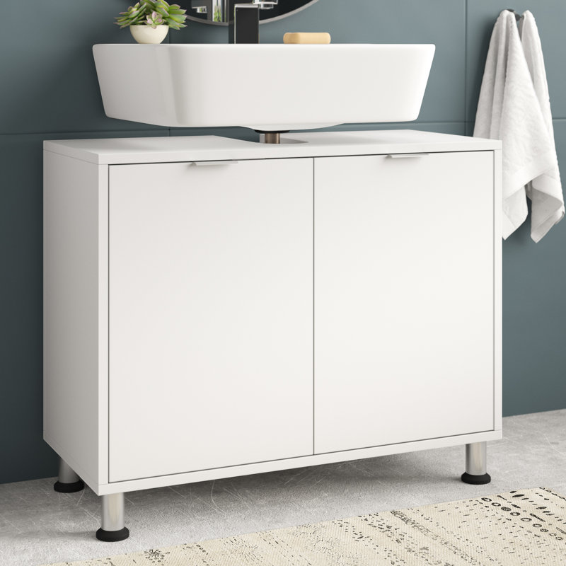 Belfry Bathroom Keomi 70cm Free Standing Under Sink Storage Unit ...