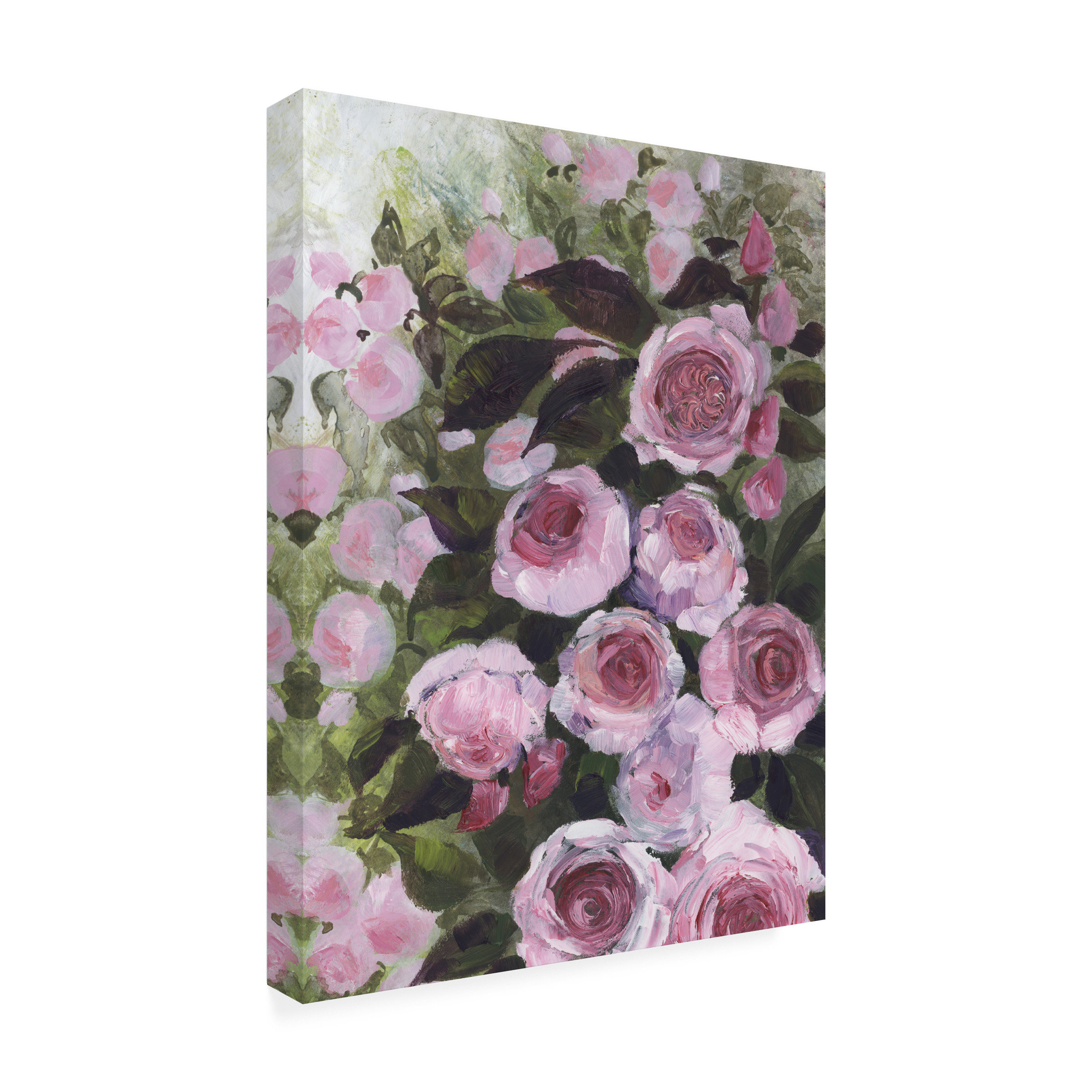 Winston Porter Rosana Laiz Blursbyai Aurorie Painterly Roses Canvas Art ...