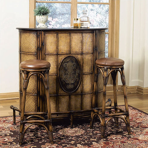 Powell Danbury Old WorldBar-in-a-Box | Wayfair