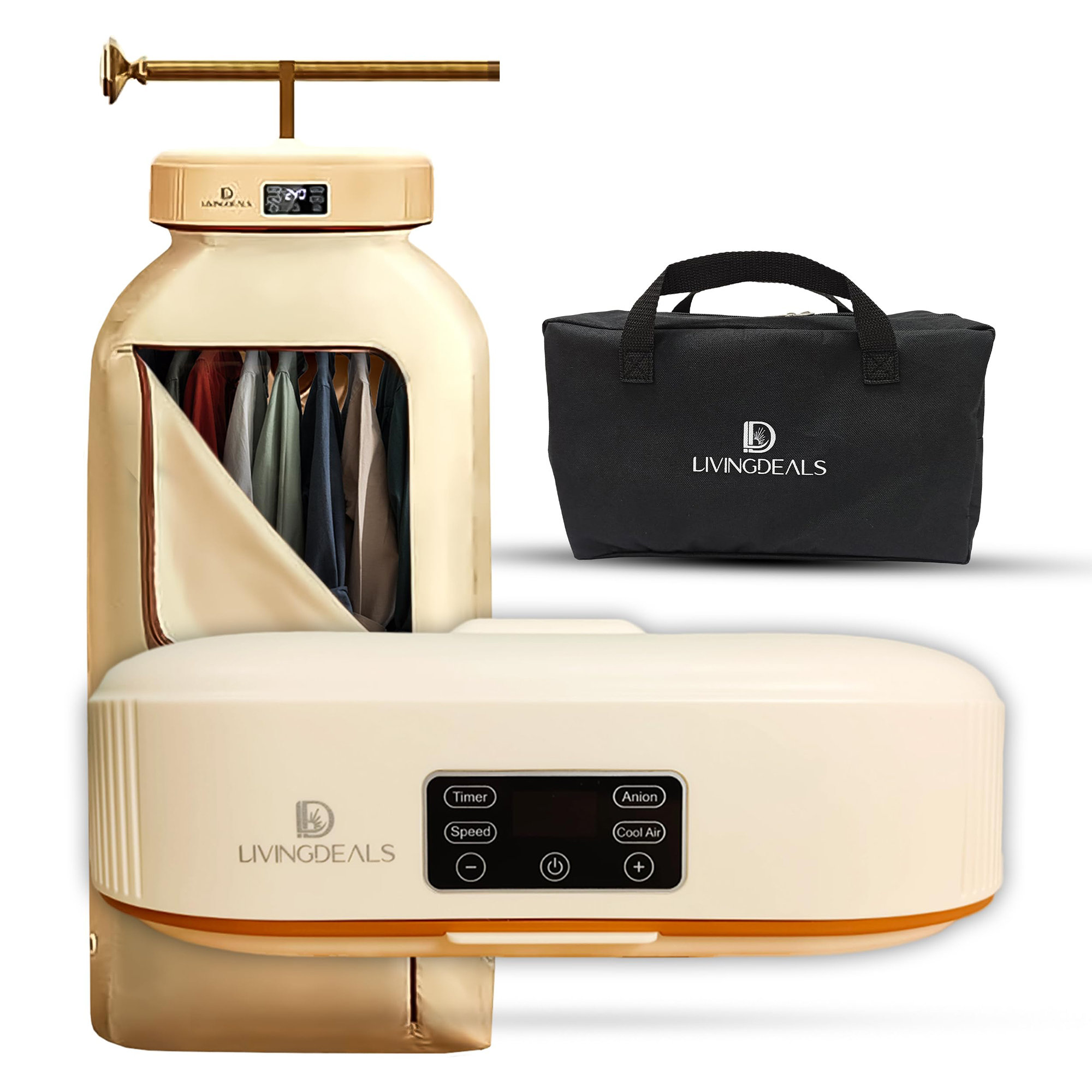 Songmics Foldable Portable Clothes Dryer with Timer | Wayfair