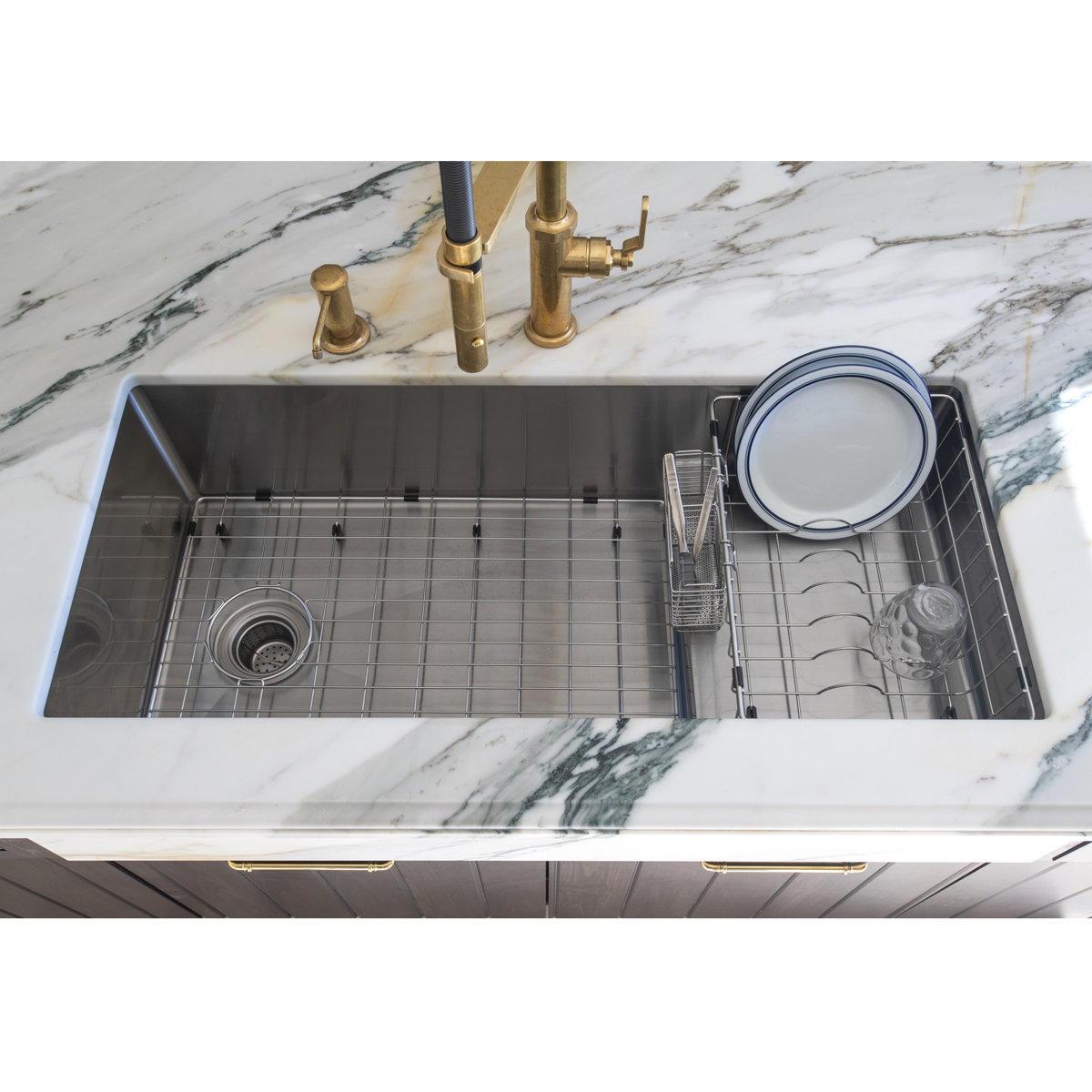 Nantucket Sinks x Studio Dearborn Pro Series Undermount Stainless Steel ...