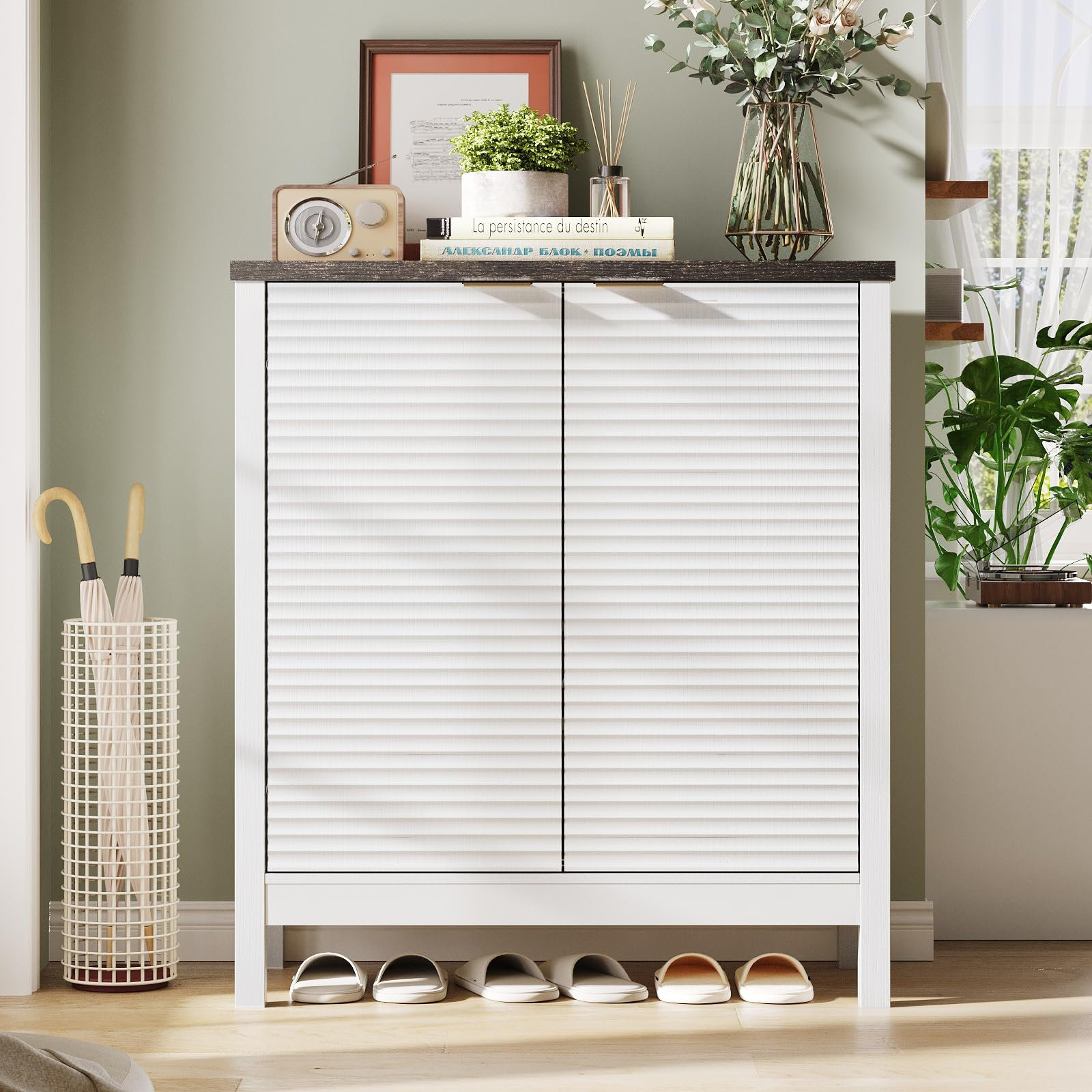 Bay Isle Home™ Shoe Cabinet | Wayfair