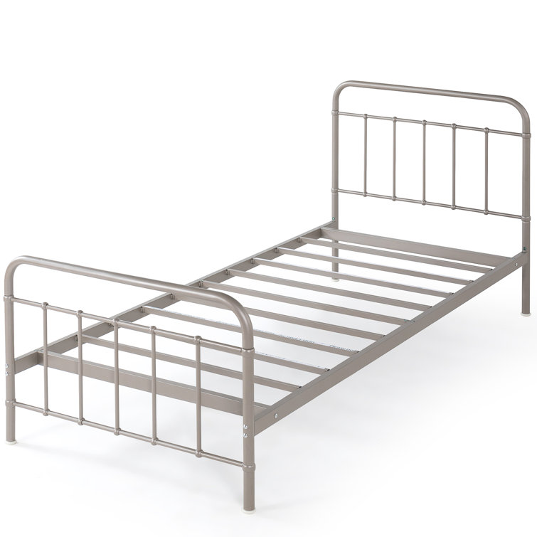 Latitude Run® Cusack Metal Slat Bed & Reviews | Wayfair