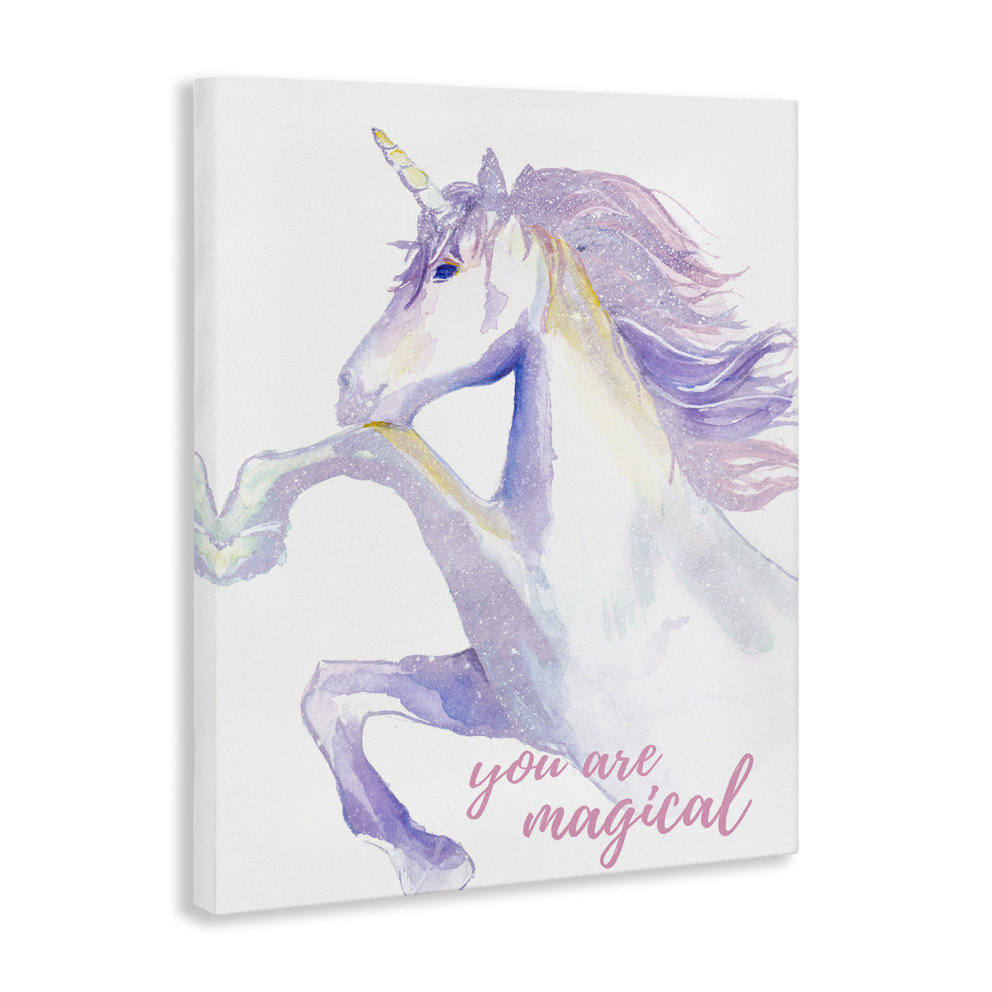 Union Rustic You Are Magical Unicorn Canvas Wall Art by Chelsea ...