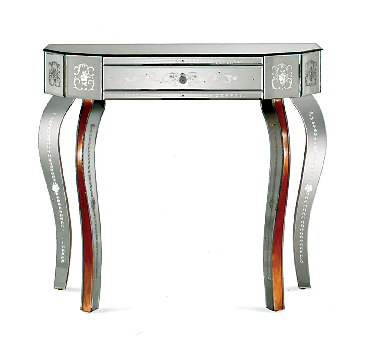 David Michael Mirrored Console Table | Wayfair