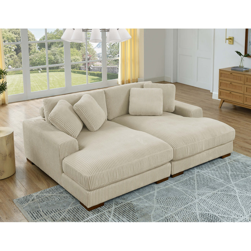 Mercer41 Drinel 90'' Square Arm Sofa & Reviews | Wayfair