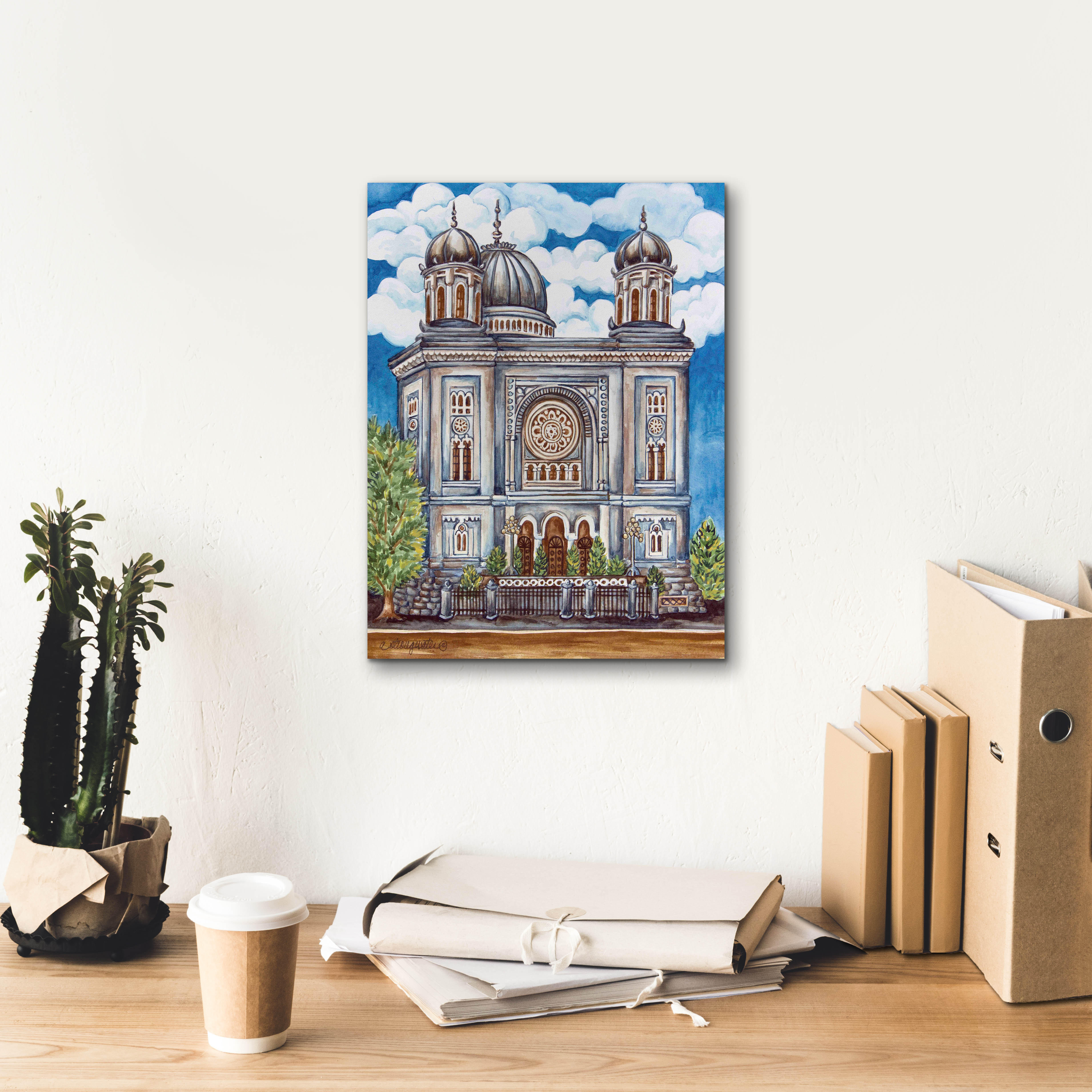 Winston Porter 'Synagogue Nuremburg Exterior' by Andrea Strongwater ...