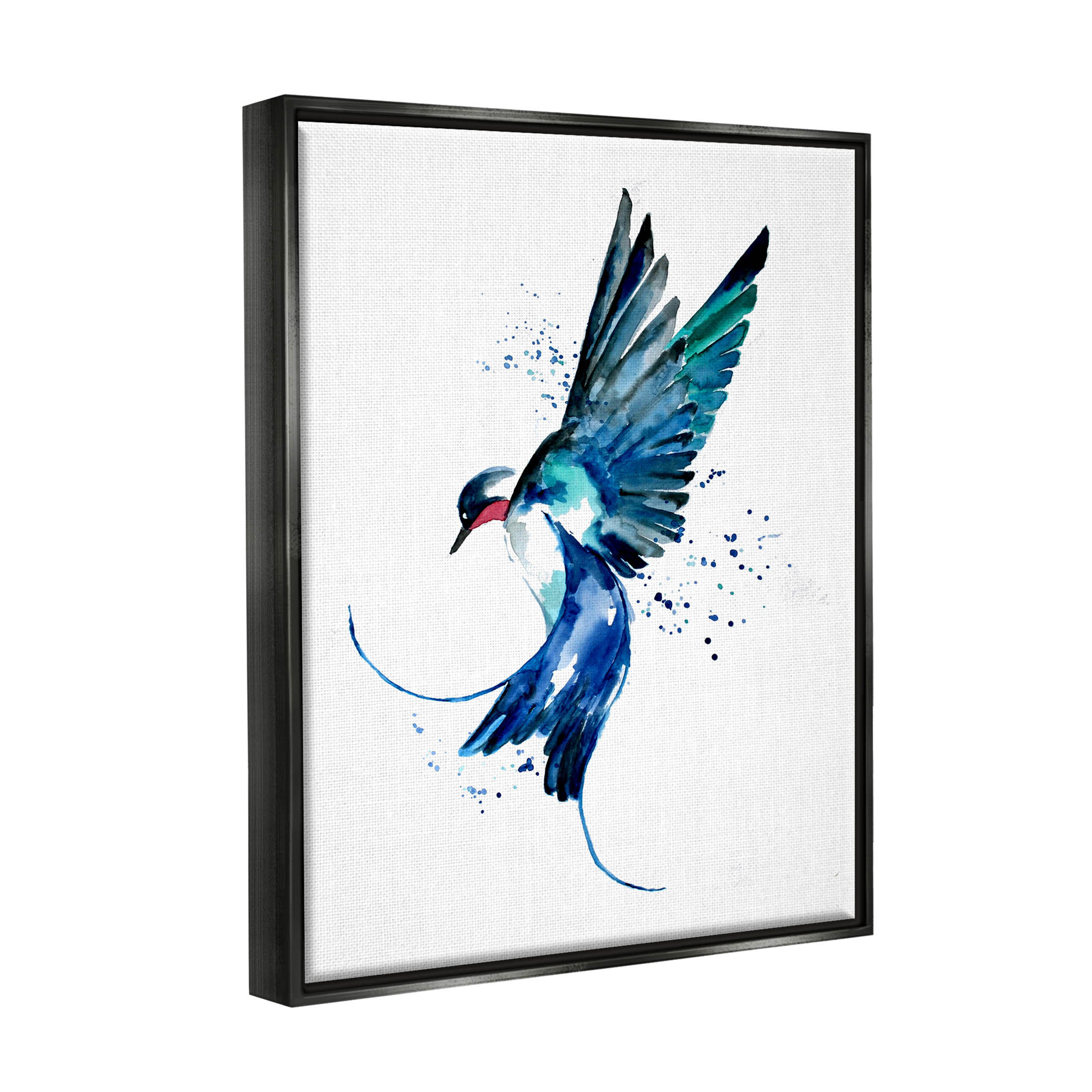 Red Barrel Studio® Blue Bird Flying Wings by Sebastian Grafmann ...