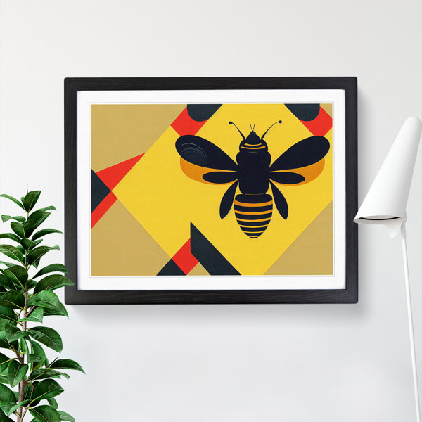 Brambly Cottage Bumble Bee Deco - Single Picture Frame Art Prints ...