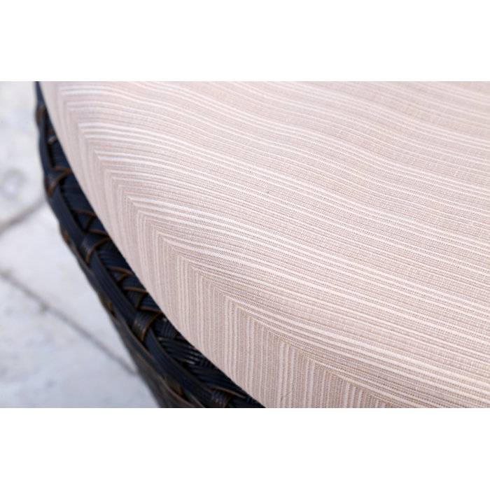 Brayden Studio® Landers Wicker Outdoor Armless Lounge Chair & Reviews ...