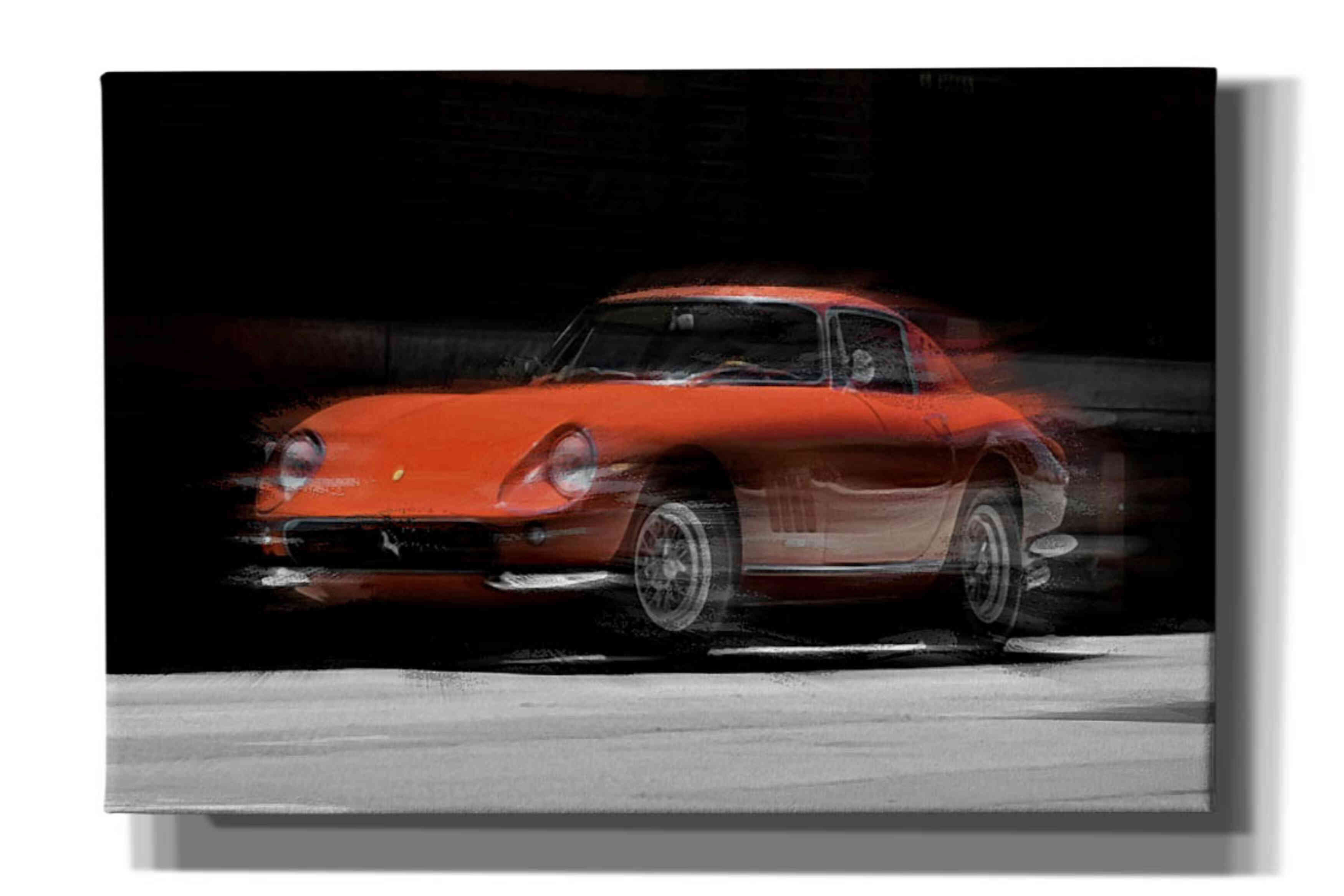 Latitude Run® Epic Graffiti 'Ferrari 275 GTB' By David Manlove, Ferrari ...