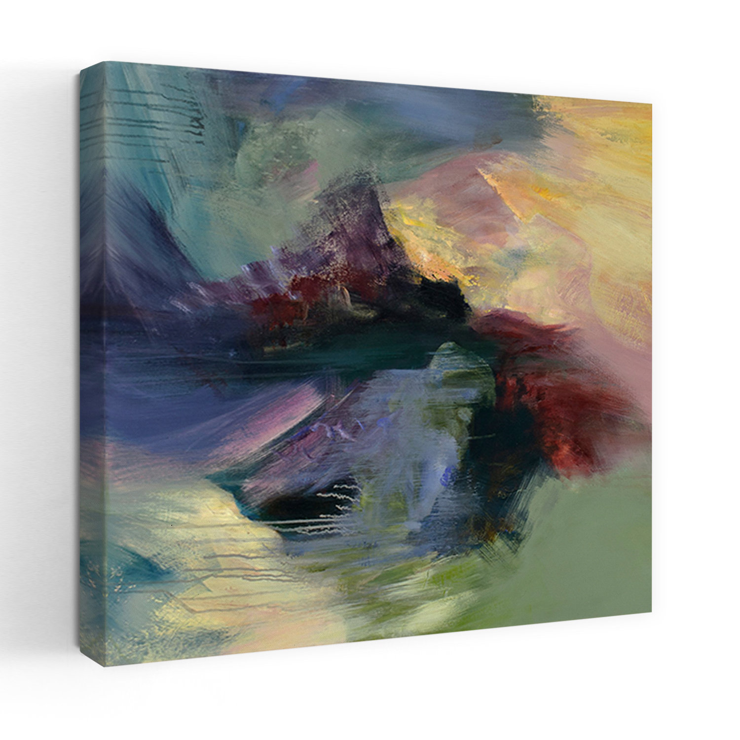 Latitude Run® Monsoon Contemporary Abstract Art | Wayfair