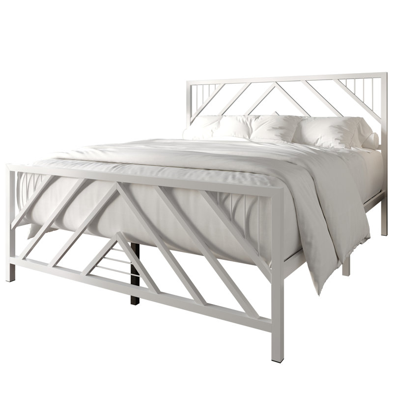 Latitude Run® Sherrard Metal Slat Bed & Reviews | Wayfair