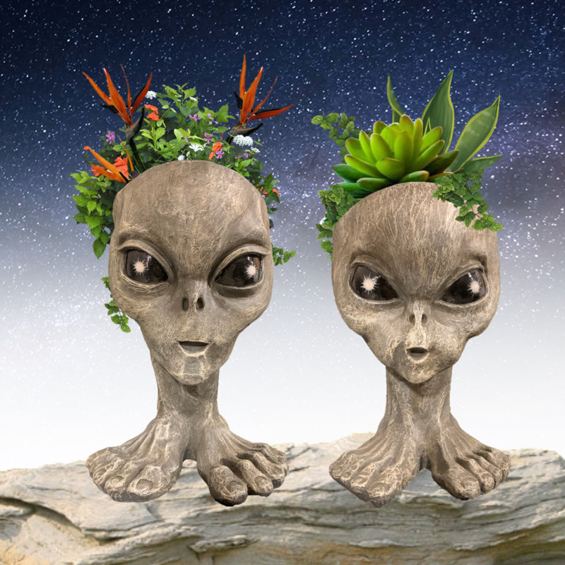 HomeStyles Ancient Alien 2 Piece Sister Zoe and Brother Roswell Muggly ...