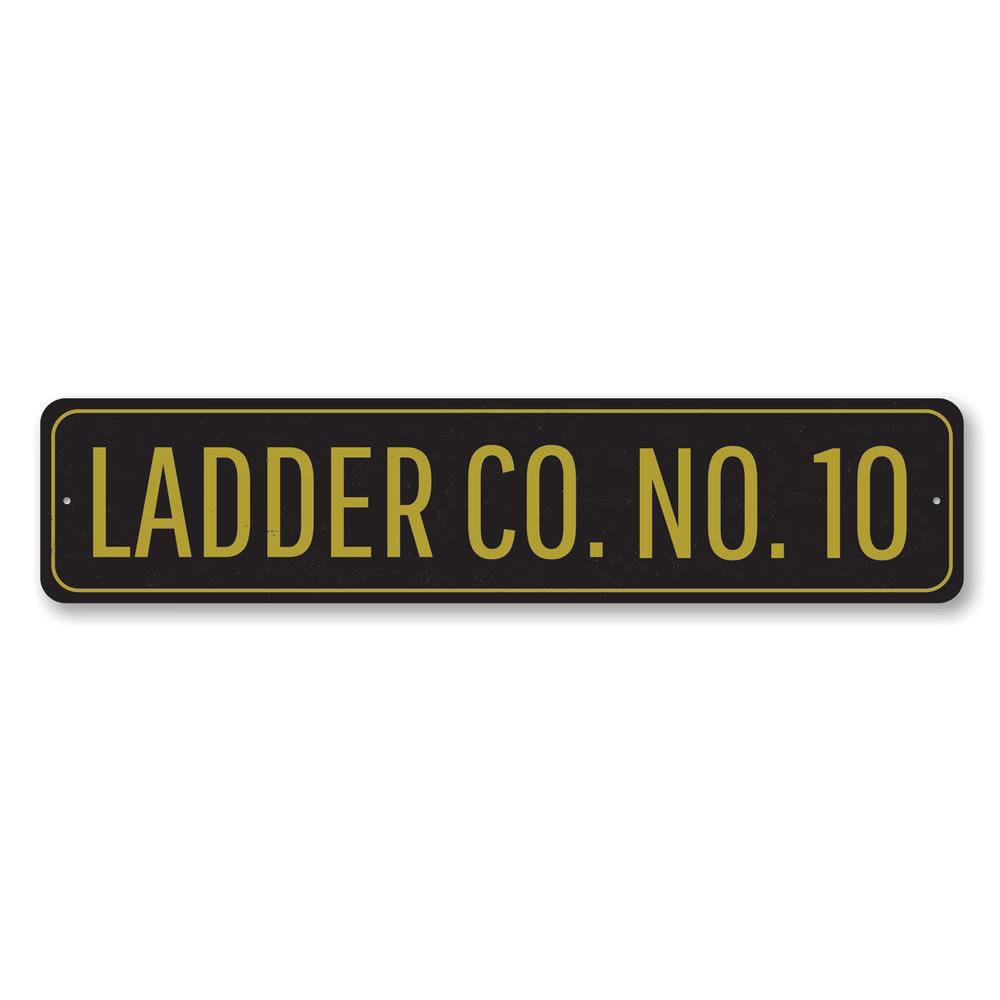 Lizton Sign Shop, Inc Ladder Company Number Custom Aluminum Sign | Wayfair