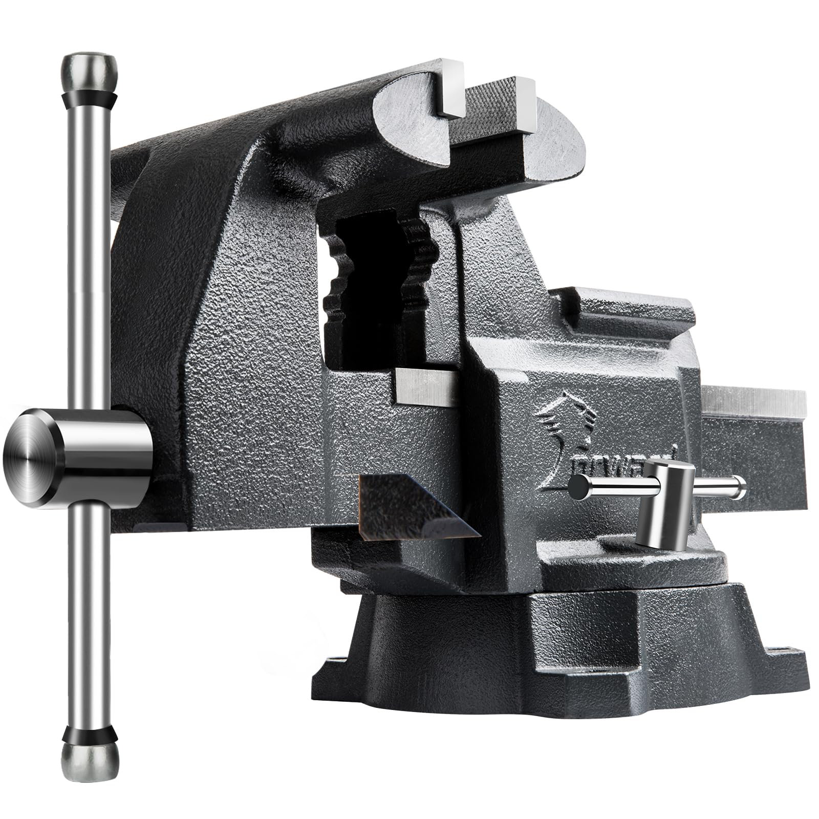 Williston Forge 4.5 Inch Bench Vise Heavy Duty Vice with Anvil ...