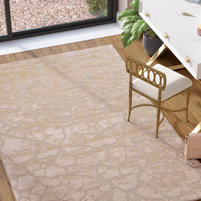 Mercer41 Barbarra Handmade Hand Tufted Wool Natural/Beige/Tan Rug ...