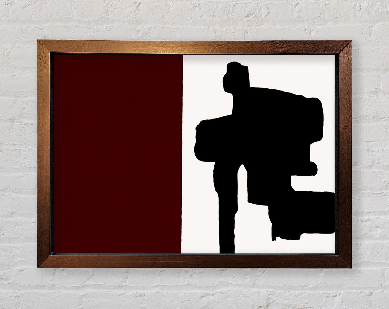 Ebern Designs Oblong Maroon - Single Picture Frame Art Prints | Wayfair ...