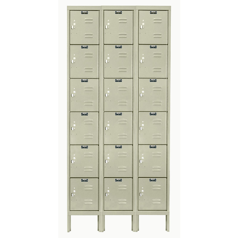 Hallowell Premium Metal 6 Or More - Tier 36'' Employee Locker & Reviews ...