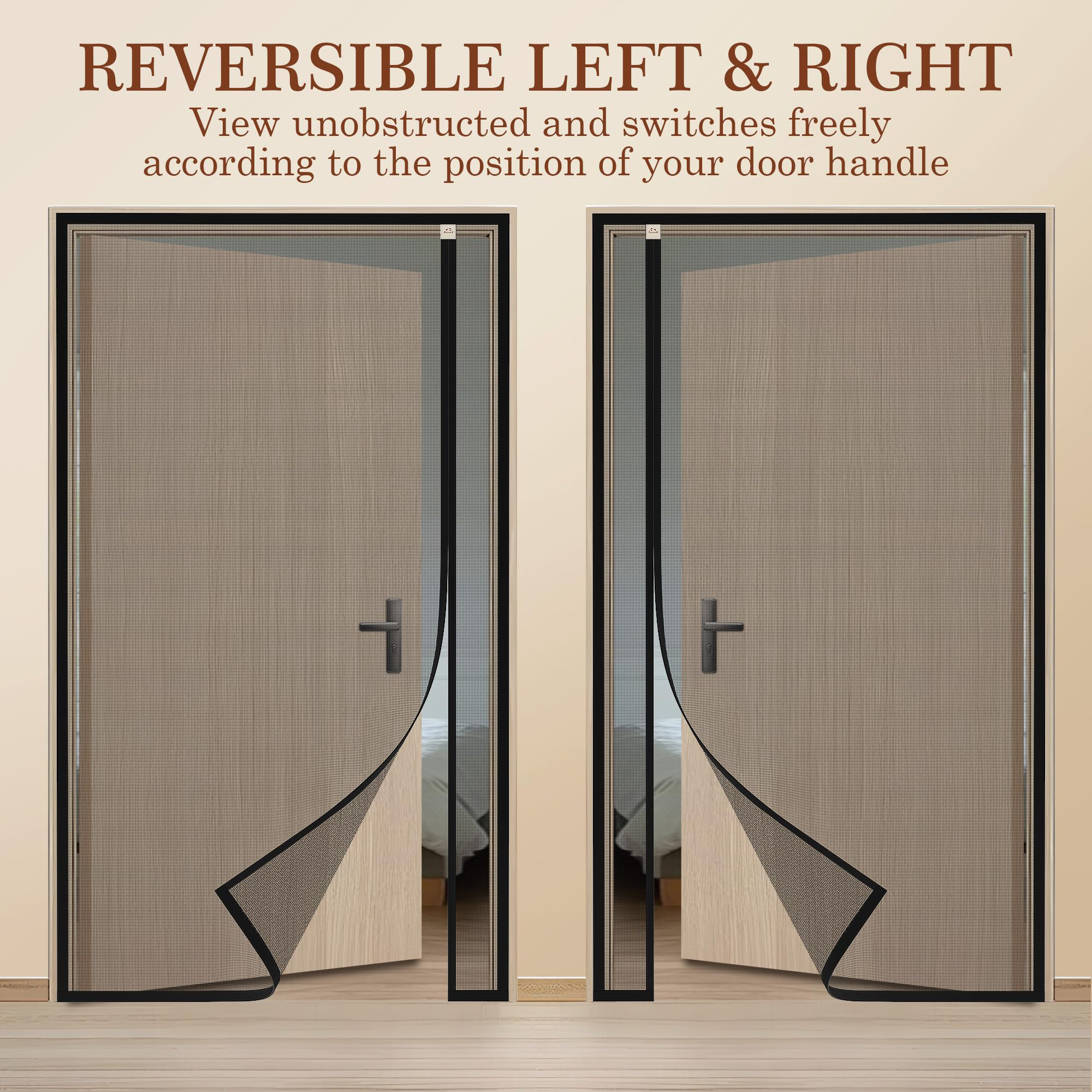 ukshoplocal Reversible Left Right Side Opening Screen Doors With ...