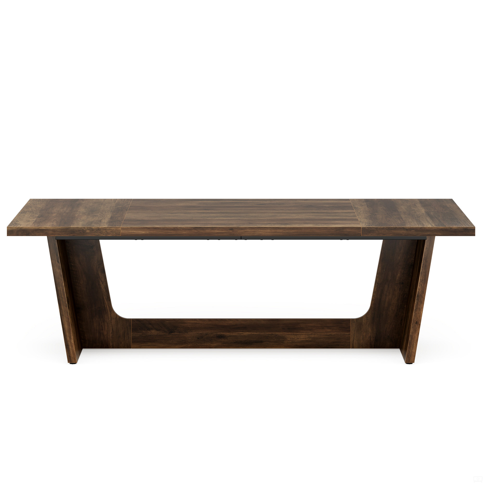 Ophelia & Co. 71" Executive Desk Wood Computer Table With Solid Wooden ...
