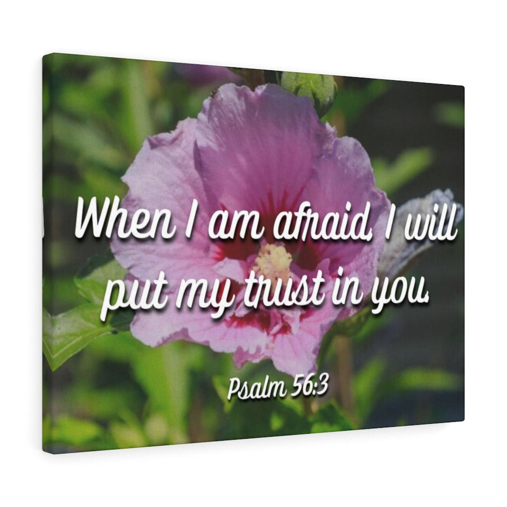 Trinx I Will Put My Trust Psalm 56:3 Christian Wall Art Bible Verse ...