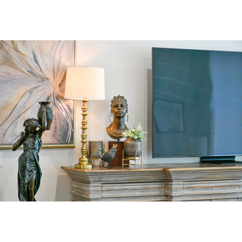 World Menagerie Ulrica African Bust on Stand & Reviews | Wayfair