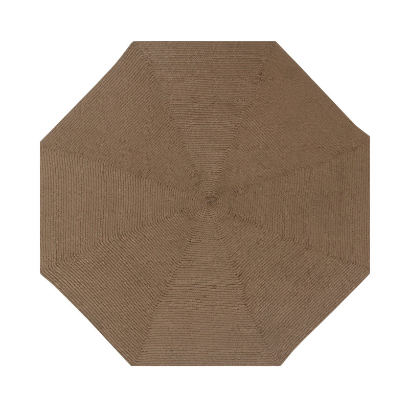 August Grove® McClure Area Rug - Octagon Braided Rug | Wayfair