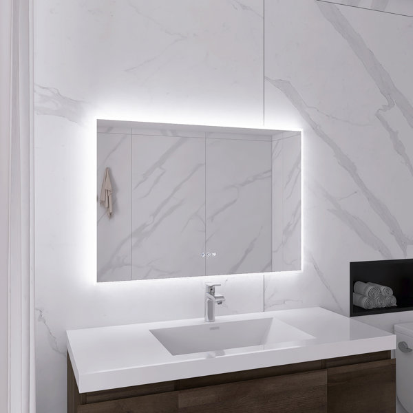 Wrought Studio™ 39 In. W X 28 In. H Rectangle Acrylic Framed Color ...