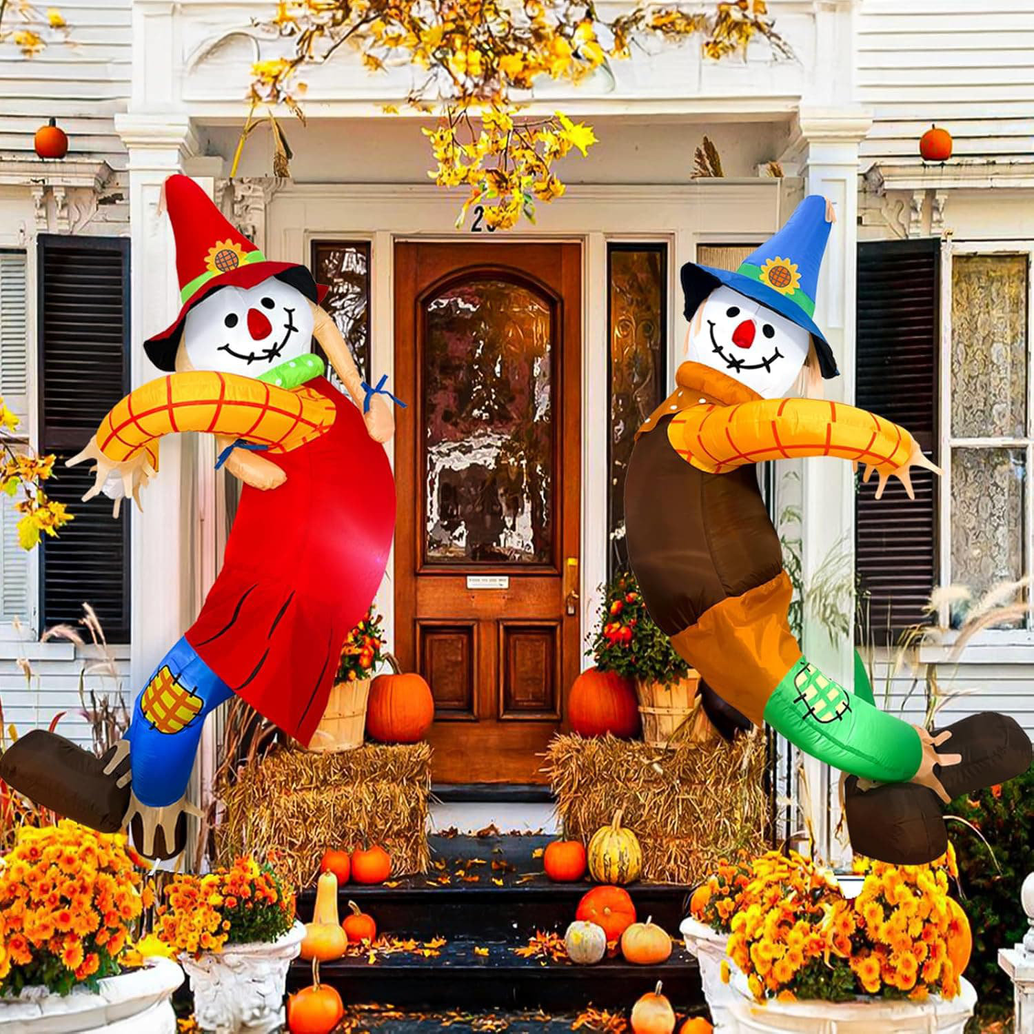 The Holiday Aisle® 2 PCS 6FT Thanksgiving Inflatables Outdoor ...